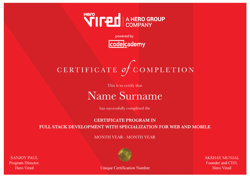 Best Full Stack Developer Course Online with Certification