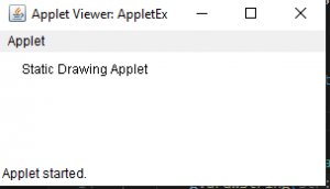 Applet Life Cycle in Java with Examples